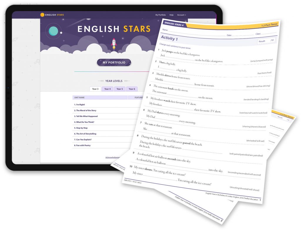 English Stars Student with Online + Printable Activities – Firefly ...