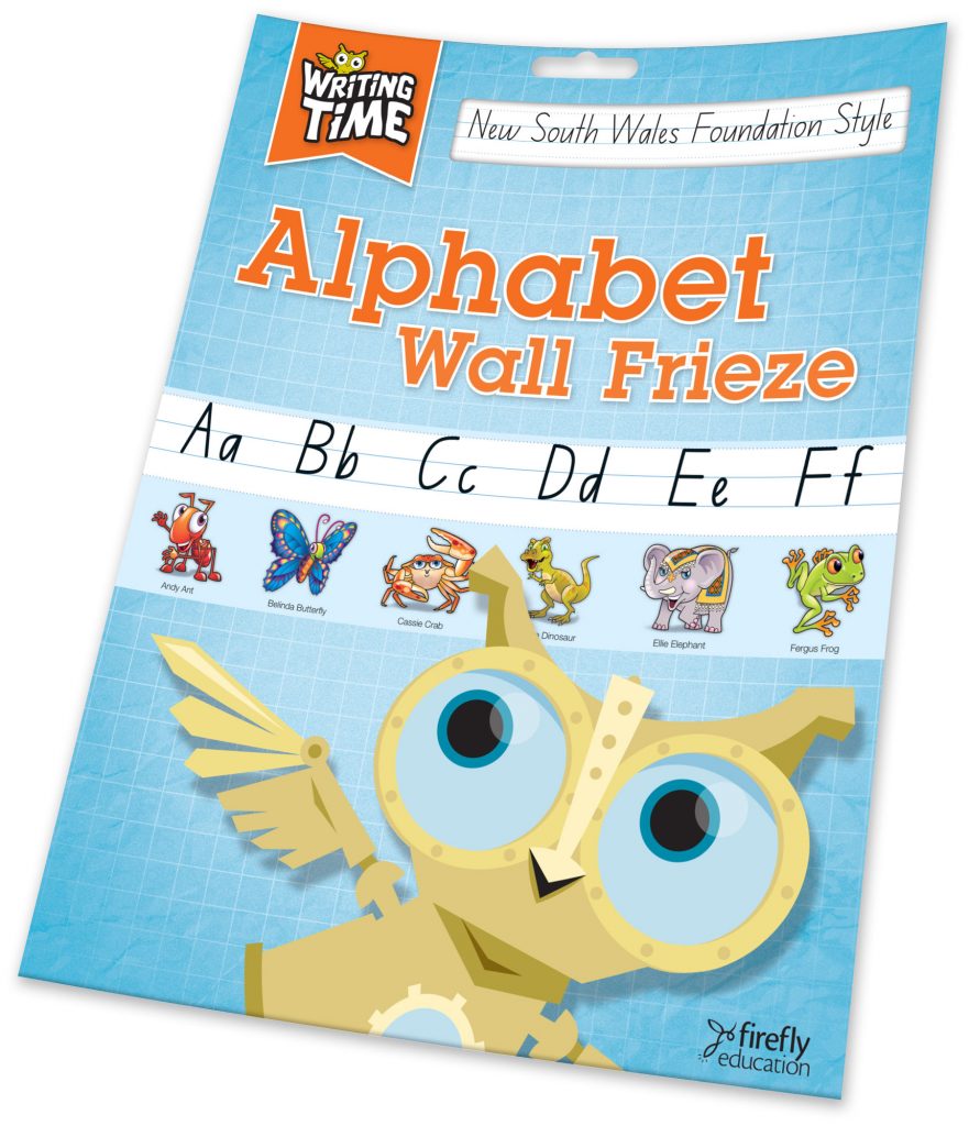 Writing Time Alphabet Wall Frieze (NSW Foundation Style) – Firefly ...