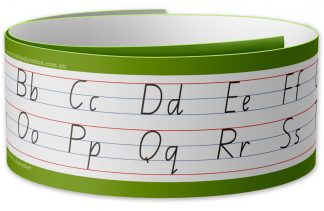 Writing Time Desk Strips (Queensland Beginner’s Alphabet) – Firefly ...