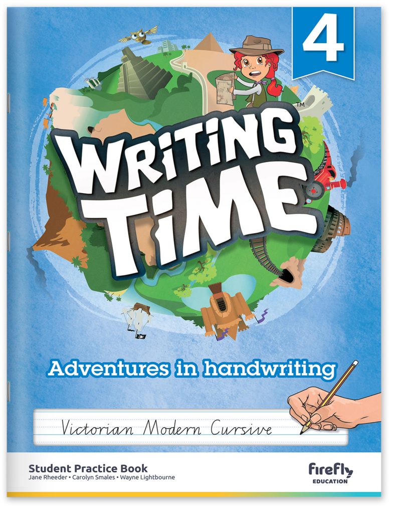 Writing Time Student Practice Book 4 (Victorian Modern Cursive ...