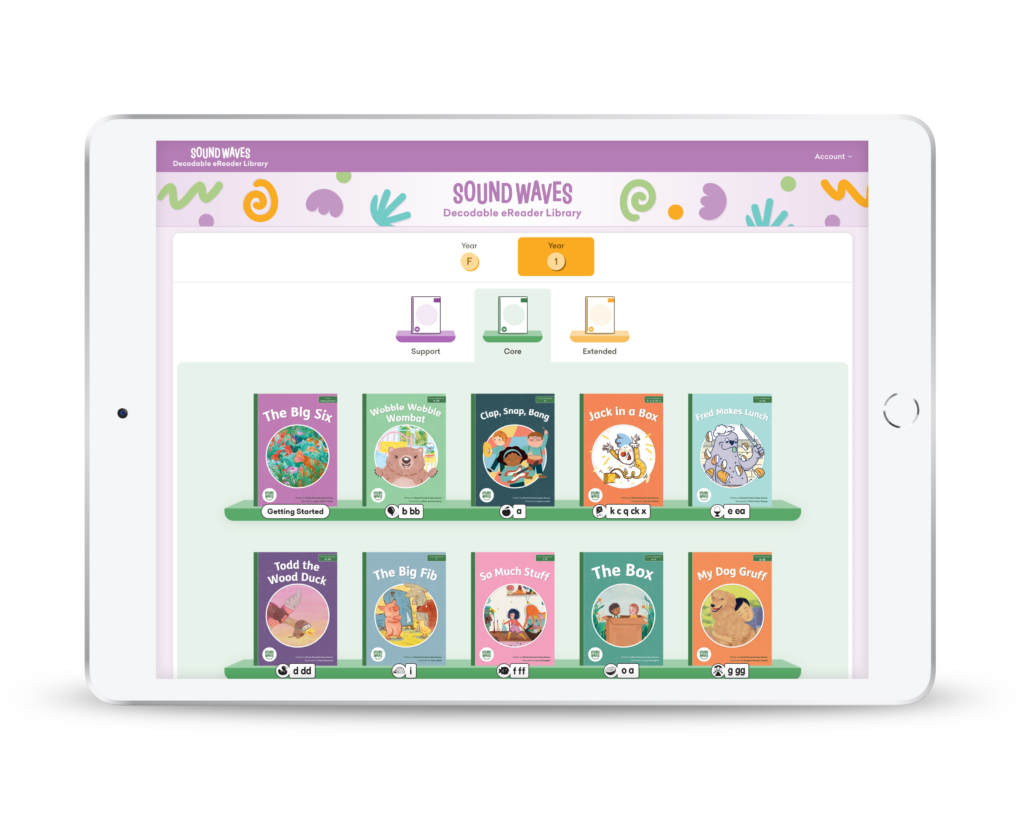 Sound Waves Decodable eReaders – Firefly Education Store