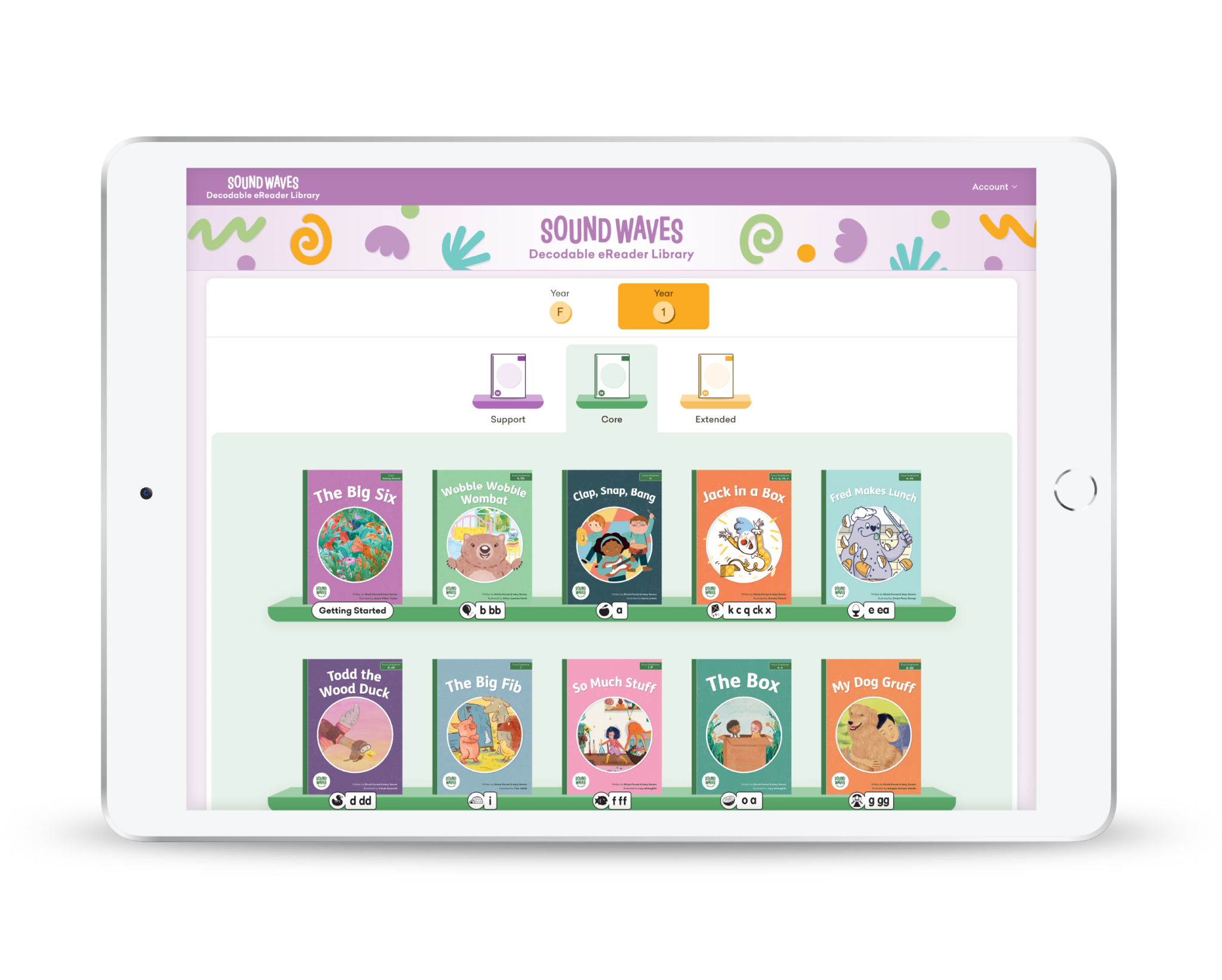 Sound Waves Decodable eReaders – Firefly Education Store